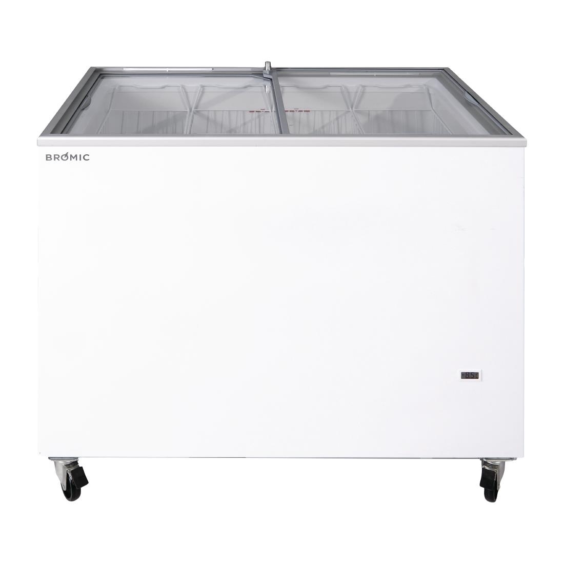 Bromic CF0300FTFG-NR Display Chest Freezer - Flat Glass Top - 296Ltr ...