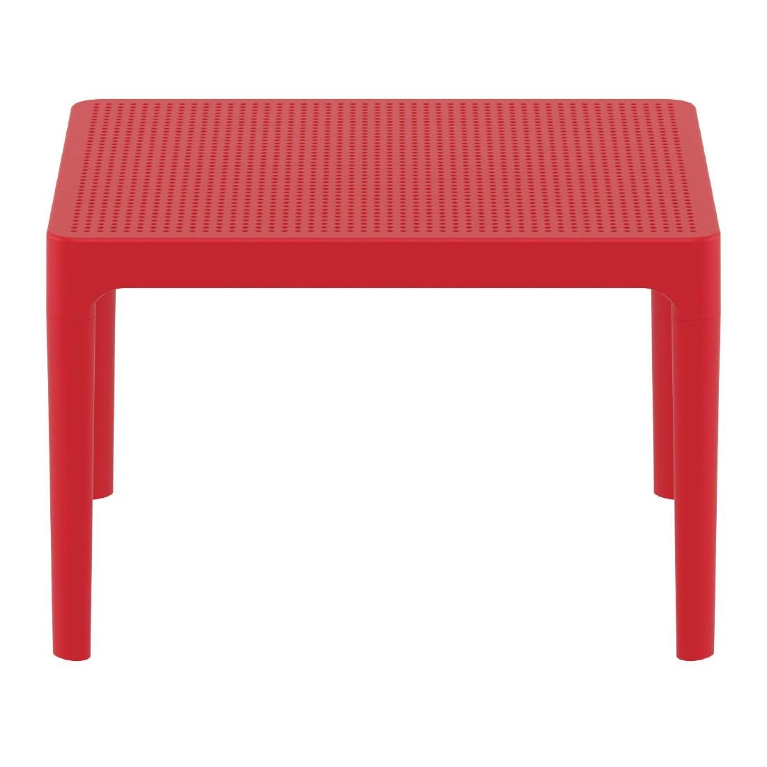 Furnlink Siesta Sky Side Table - Red - DU079 - Buy Online at Nisbets