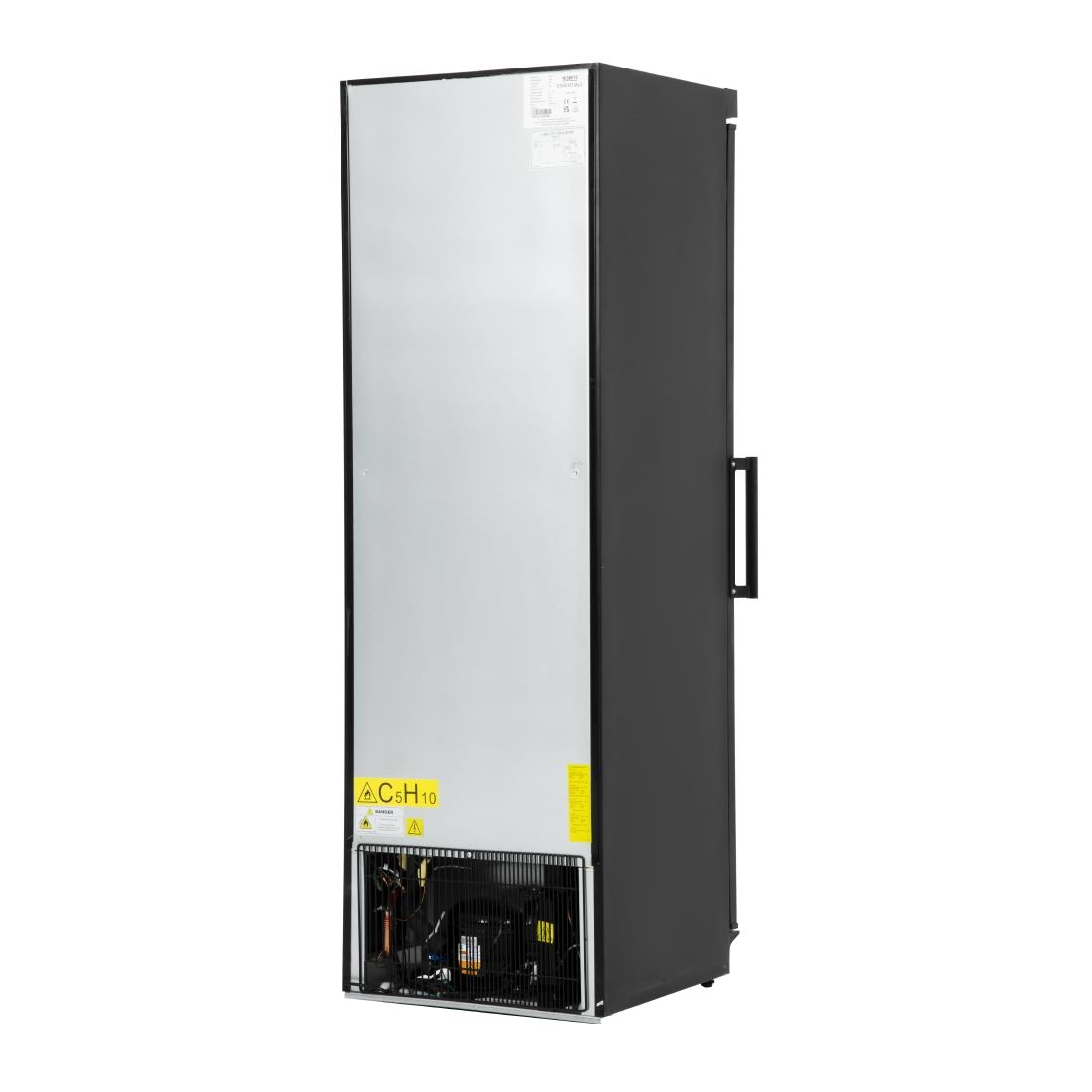 Nisbets Essentials Upright Freezer Black - 365Ltr - FB049 - Buy Online ...