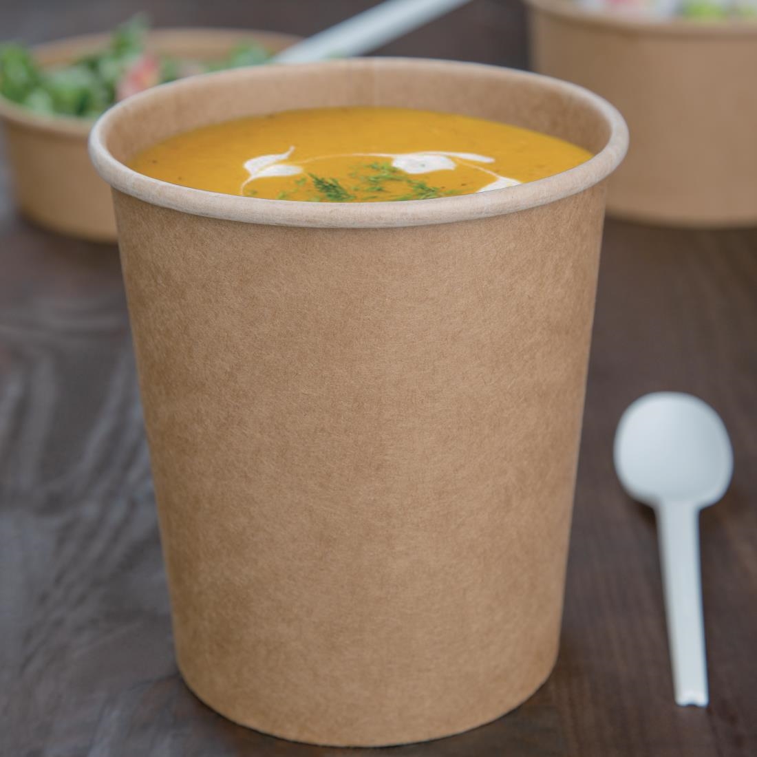 Fiesta Compostable Soup Containers (Pack of 500) - P_FB160 - Buy Online ...