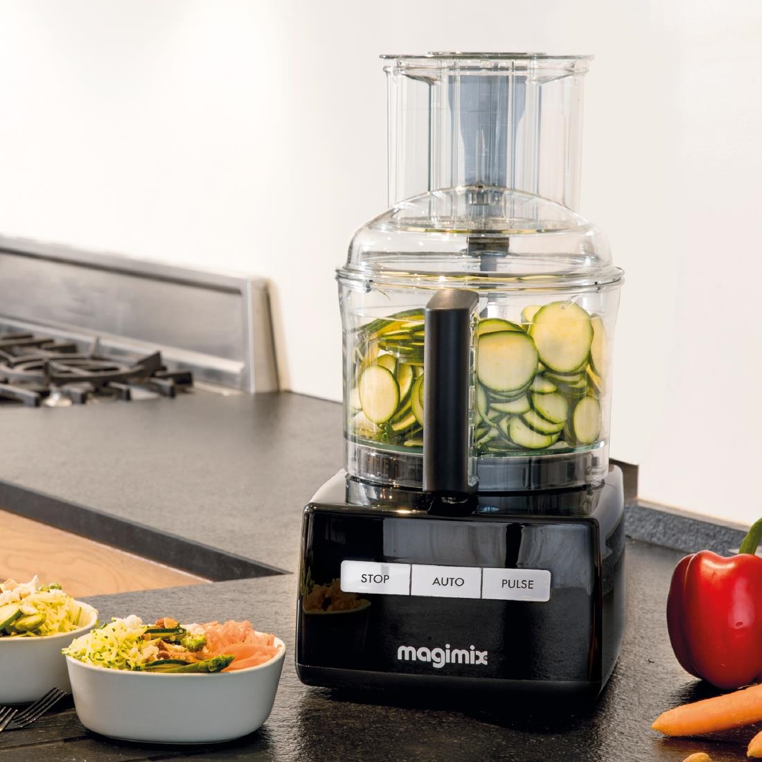 Magimix Cuisine System Food Processor 5200XL Premium Black - FS466 ...