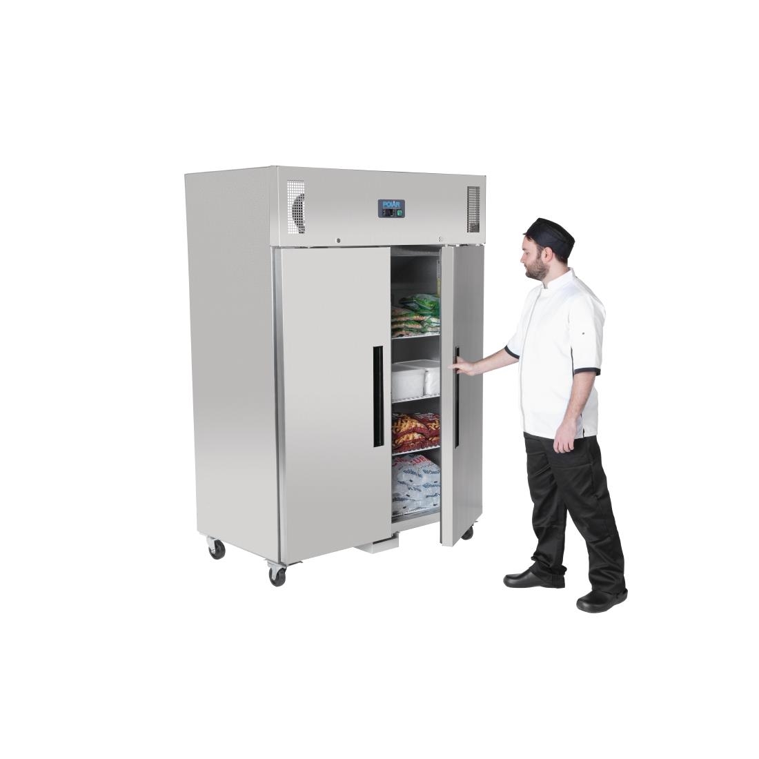 Polar G-Series Upright Double Door Freezer 1200Ltr - G595 - Buy Online ...