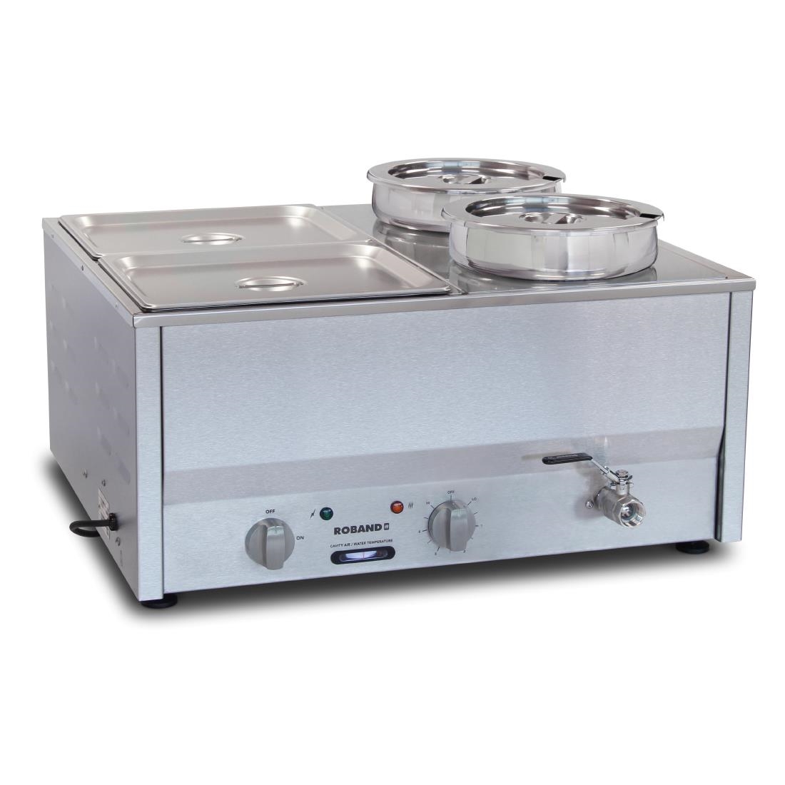 Roband Counter Top Bain-Marie takes 4 x 1/2 size pan (pans not included ...