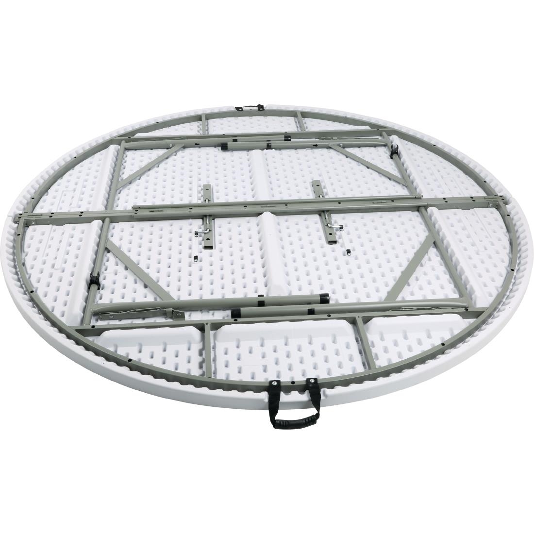 6ft Round Table | 6ft Round Centre Folding Table | Bolero | Nisbets ...