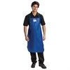 Burnguard Nylon QuicKlean Bib Apron Blue - GD331 - Buy Online at Nisbets